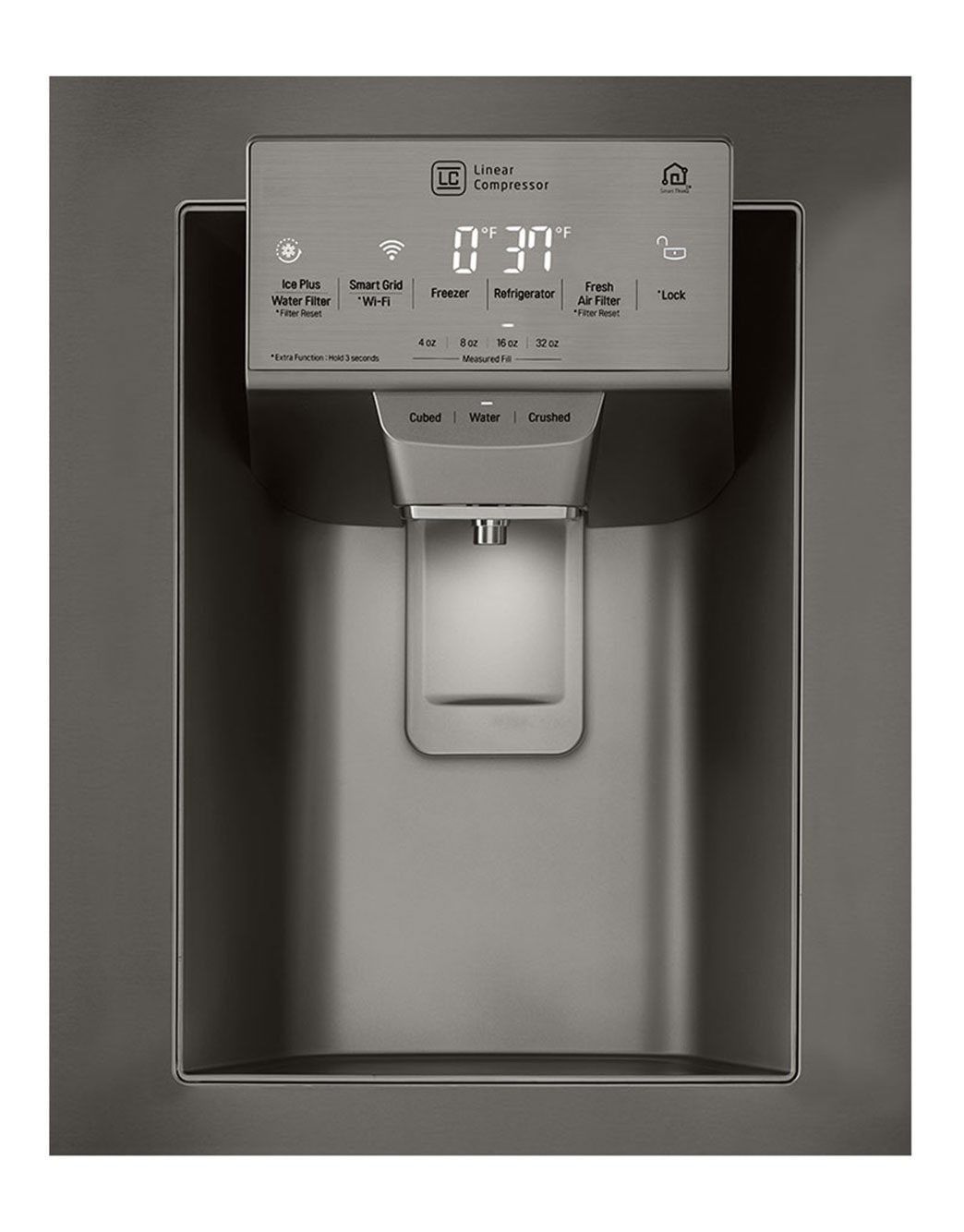 36" InstaView® Door-in-Door® with Craft Ice Maker - LRFVC2406S | LG CA_EN