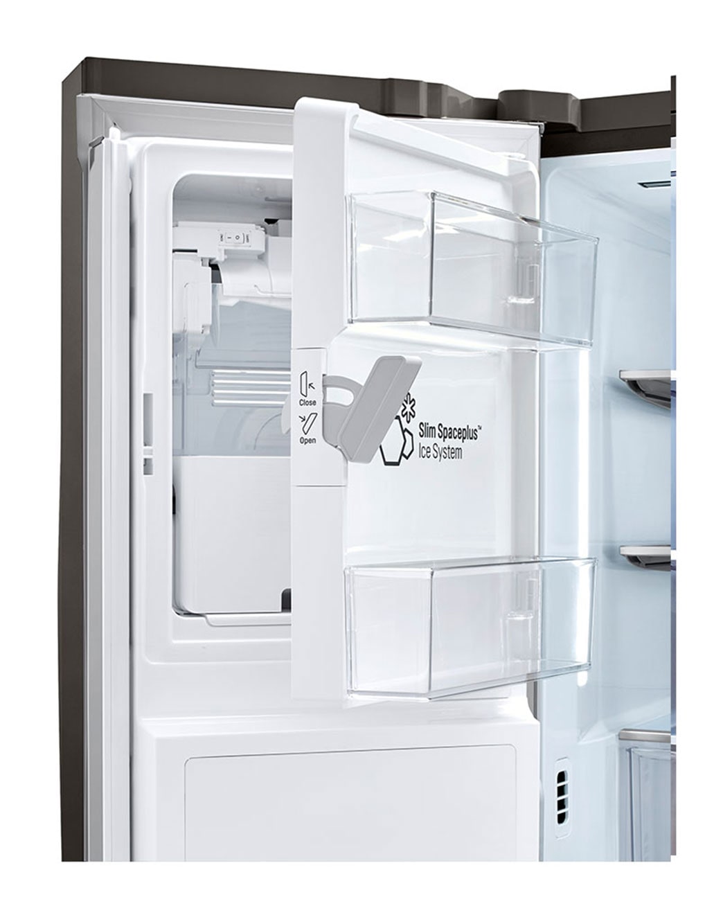 36" InstaView® Door-in-Door® with Craft Ice Maker - LRFVC2406S | LG Canada