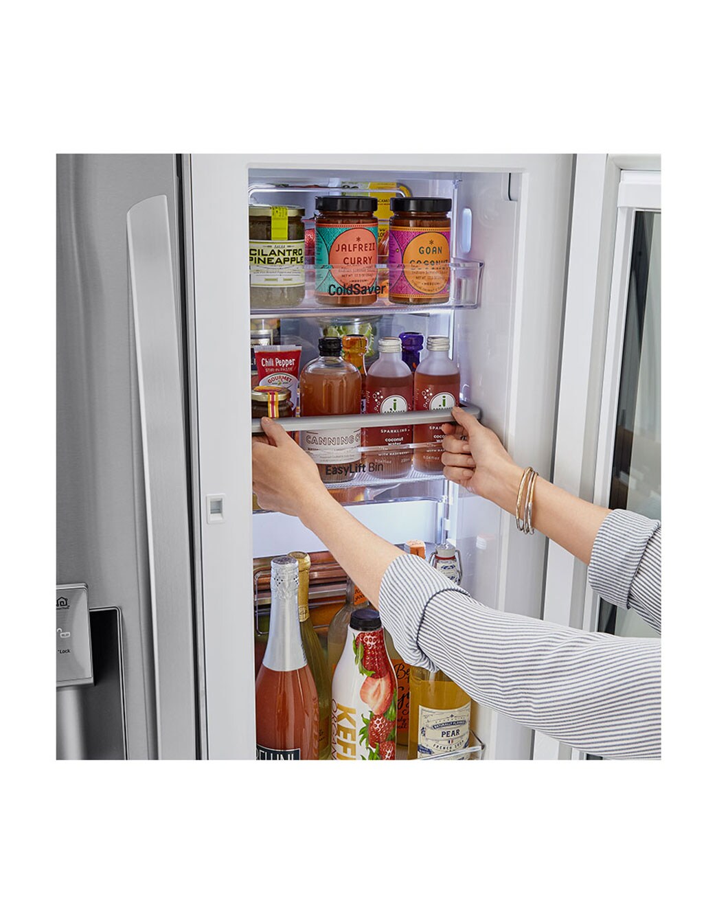 French Door | InstaView Door in Door - LRFVS3006S | LG Canada