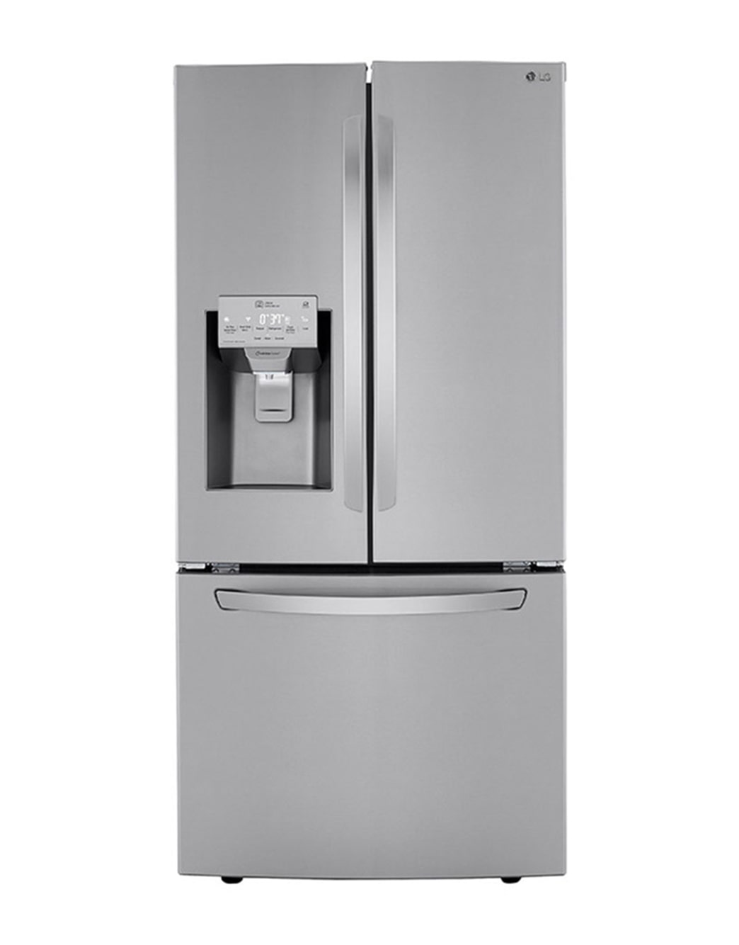 French Door | Ice and Water Dispenser - LRFXS2503S | LG CA_EN