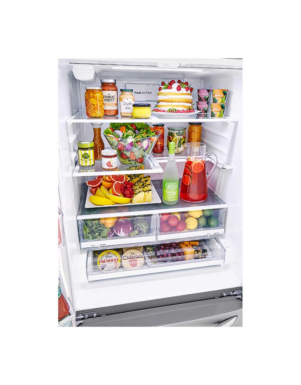 French Door | Ice and Water Dispenser - LRFXS2503S | LG Canada