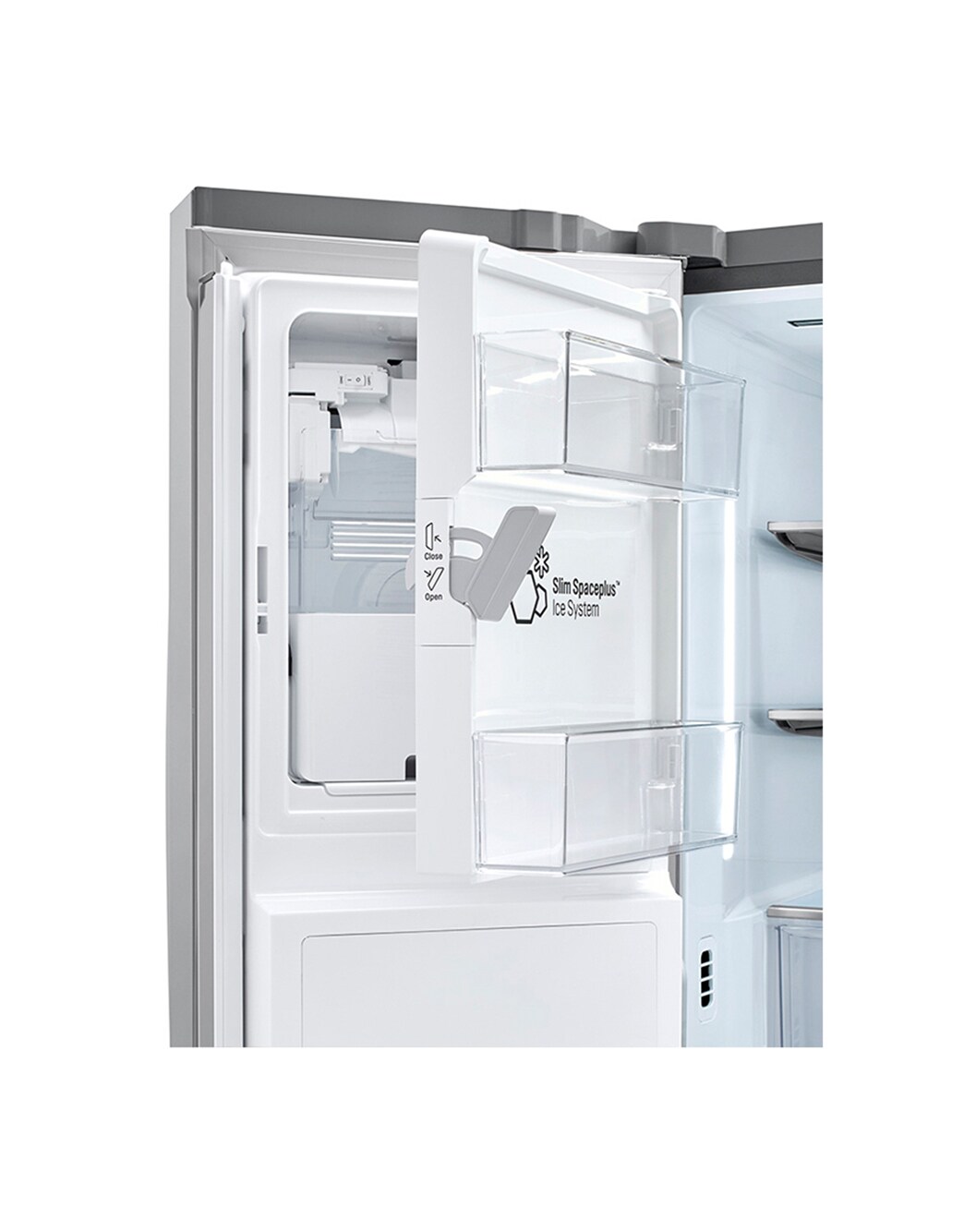 French Door | Ice and Water Dispenser - LRFXS2503S | LG Canada