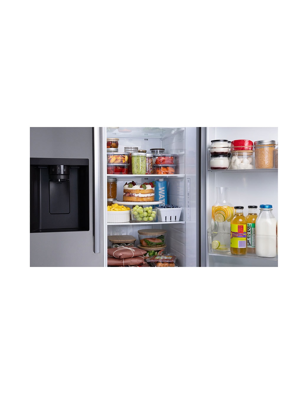 27 cu.ft. Side by Side Refrigerator | LG CA_EN