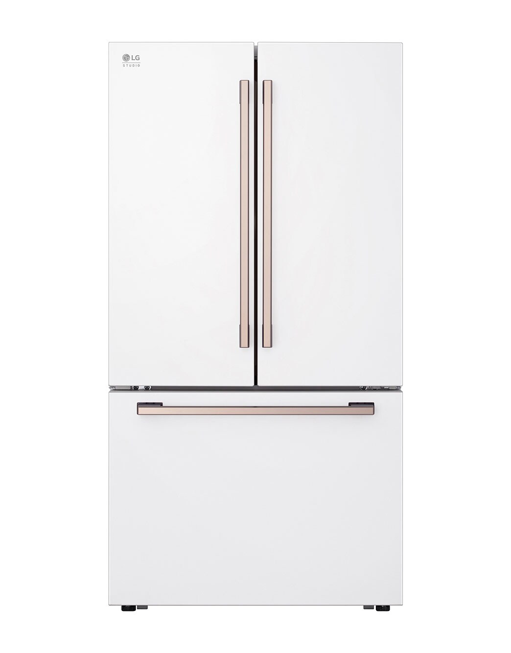 LG Studio 27 cu. ft. French 3-Door Counter-Depth MAX™ Refrigerator with ...