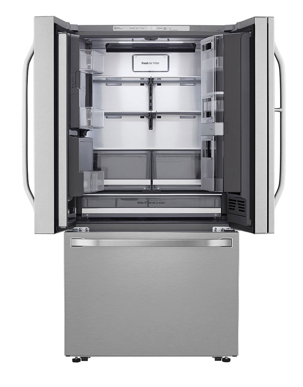LG STUDIO 24 cu. ft. Smart wi-fi Enabled InstaView® Door-in-Door ...