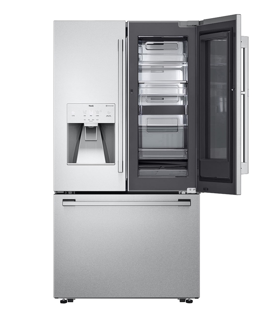 LG STUDIO 24 cu. ft. Smart InstaView® Door-in-Door® Large Capacity ...