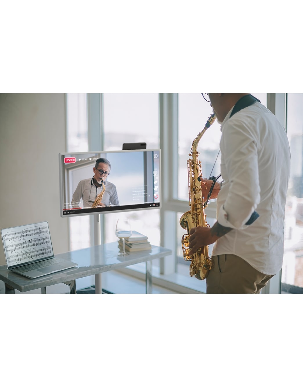 StanbyME Rollable Smart Touch Screen with 3hr Battery - 27ART10AKPL ...