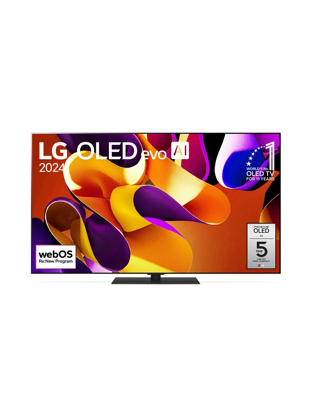 65 Inch LG OLED evo AI G4 4K Smart TV 2024 - OLED65G4SUB | LG CA_EN