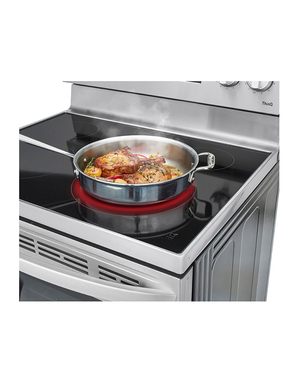 6.3 cu.ft Air Fry Convection Range-LREL6323S | LG Canada