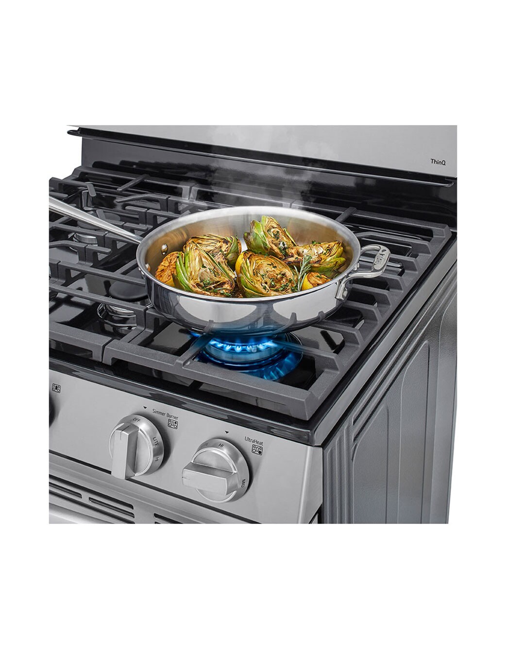 Freestanding Gas Range | Fan Convection - LRGL5823S | LG CA_EN
