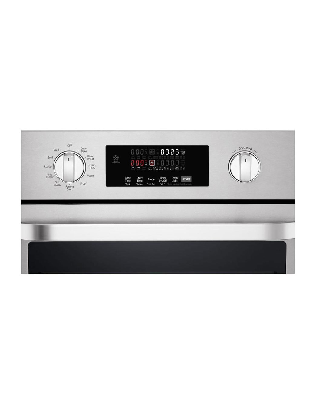 LG STUDIO - Large Capacity (4.7 cu. ft) Built-In Wall Oven with ...