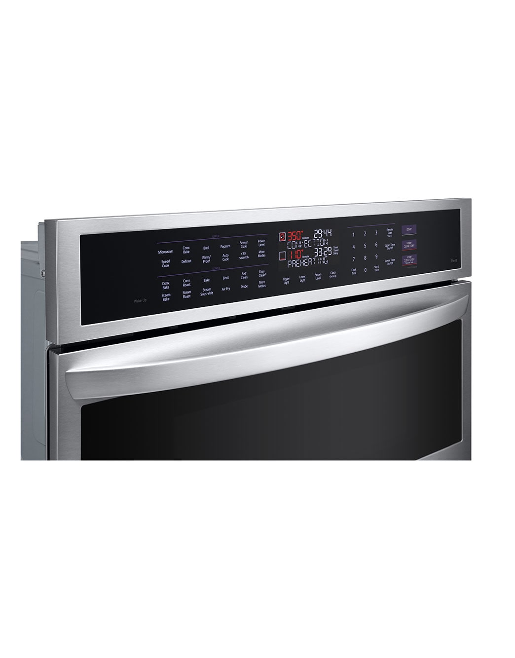 Dual Oven True Convection Wall-Ovens-WCEP6427F | LG CA_EN