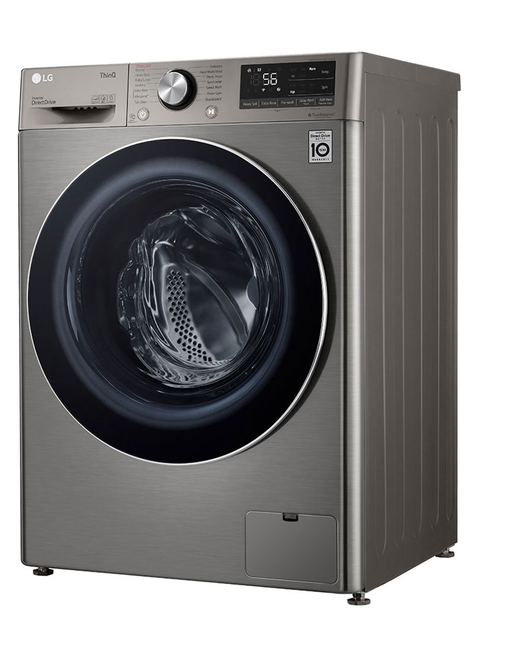 Front Load Washer | Platinum silver - WM1455HPA | LG Canada