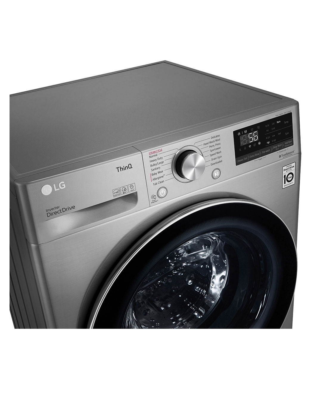 2.6 cu.ft. Capacity AI DD™ Front Load Washer - WM1455HVA | LG Canada