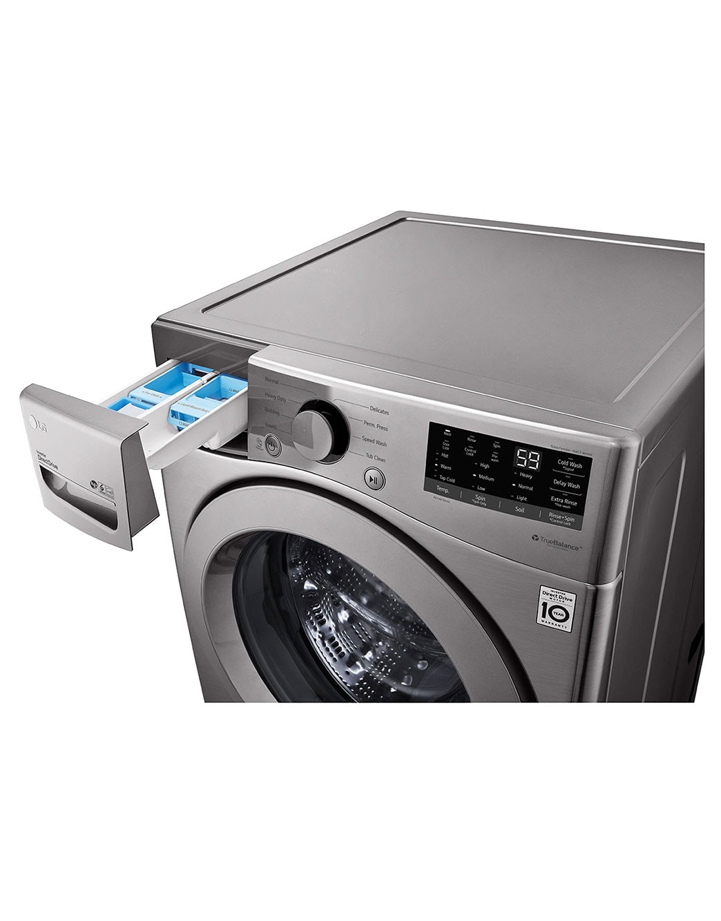 5.2 cu. ft. Ultra Large Front Load Washer - WM3400CV | LG CA