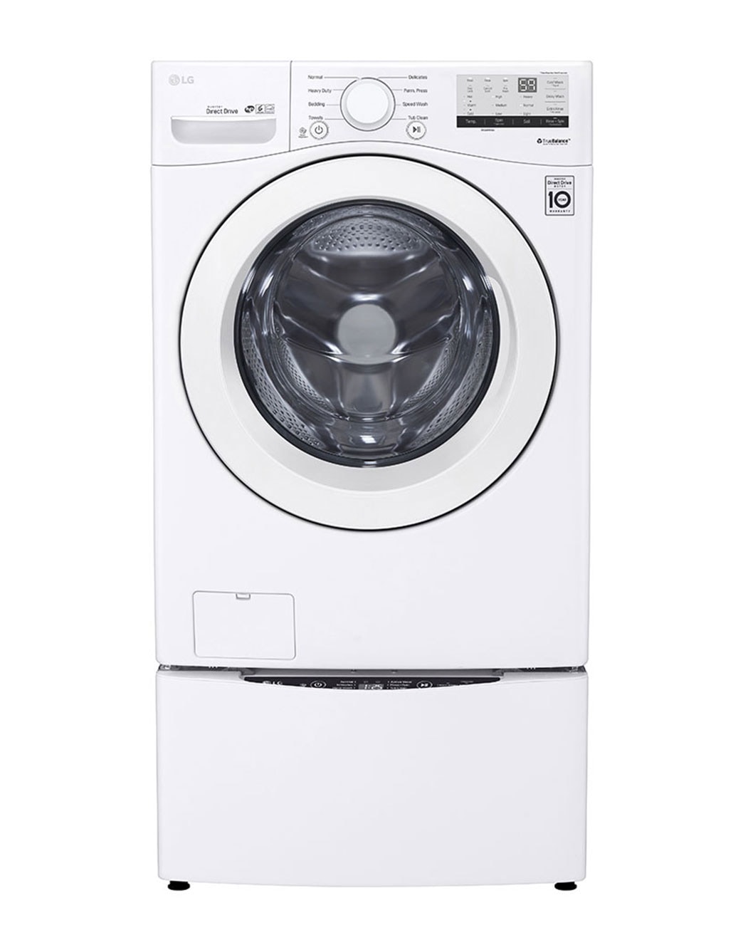Front Load Washer | White - WM3400CW | LG CA