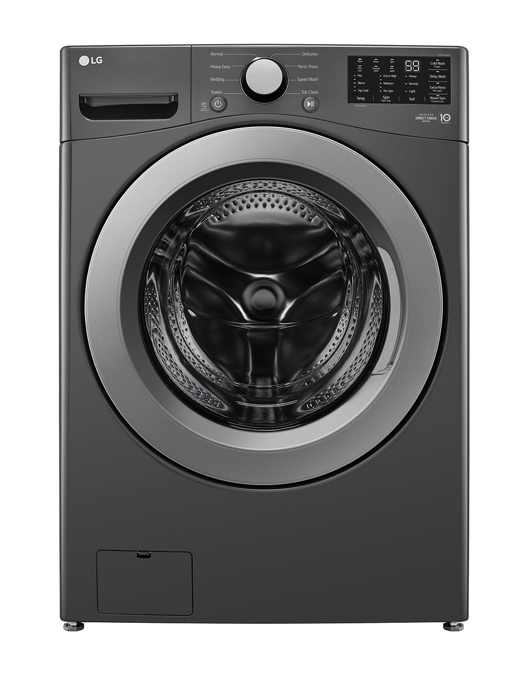 5.8 cu.ft Mega Capacity Front Load Washer with 6Motion™ Technology | LG CA_EN