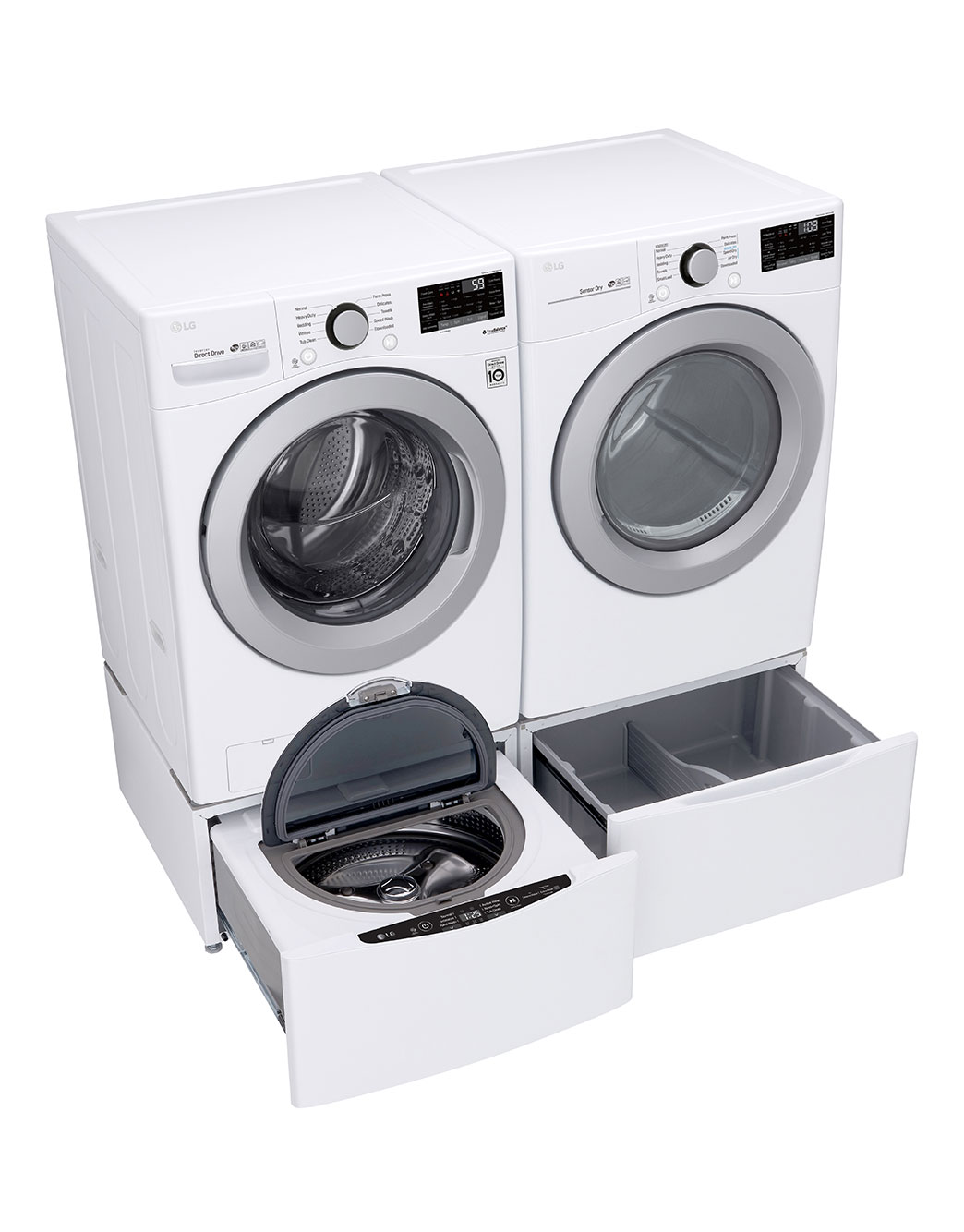 5.2 cu. ft. Ultra Large Smart Wi-Fi Enabled Front Load Washer ...