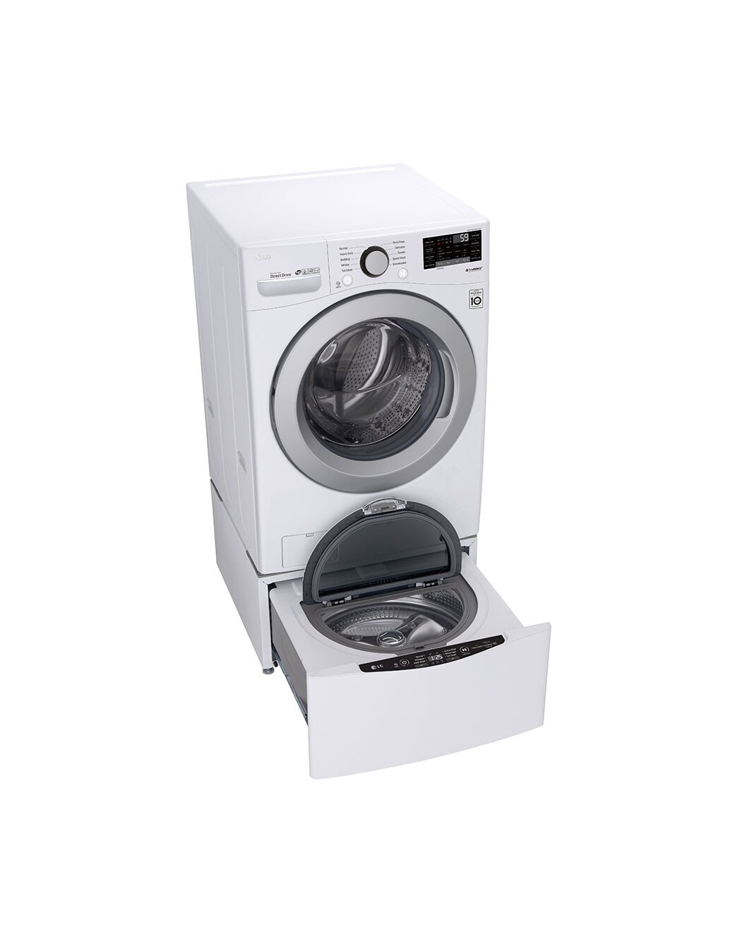 5.2 cu. ft. Ultra Large Smart Wi-Fi Enabled Front Load Washer ...