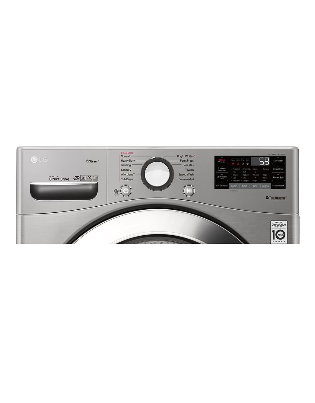 5.2 cu. ft. Ultra Large Smart Wi-Fi Enabled Front Load Washer ...