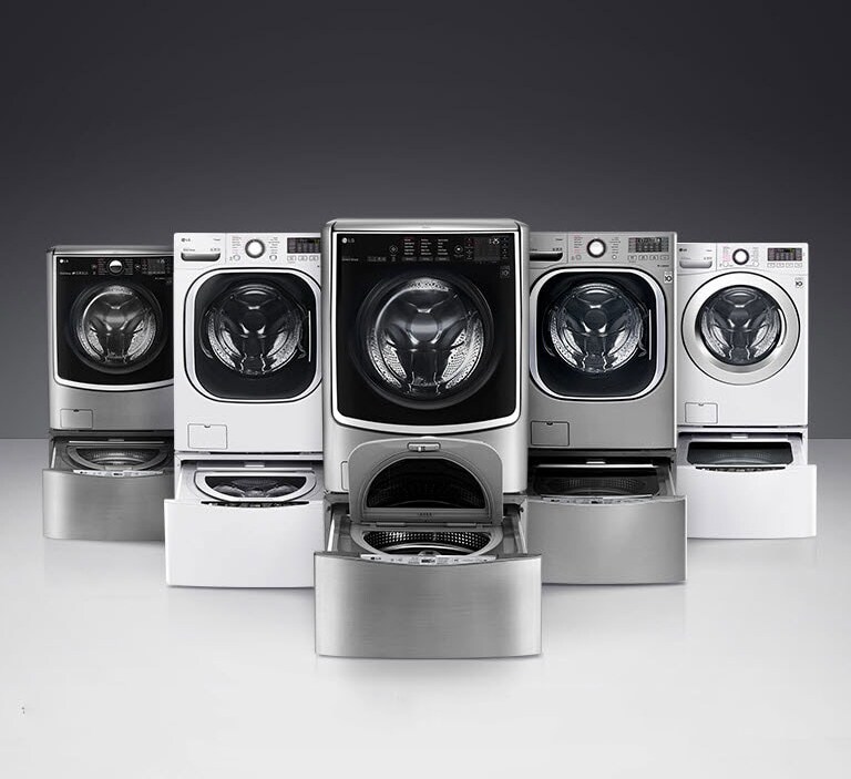 5.8 cu.ft. Mega Capacity AI Front Load ThinQ® Washer - WM4500HBA ...