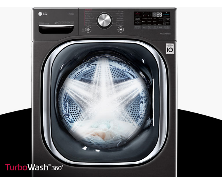 5.8 cu.ft. Mega Capacity AI Front Load ThinQ® Washer - WM4500HBA ...