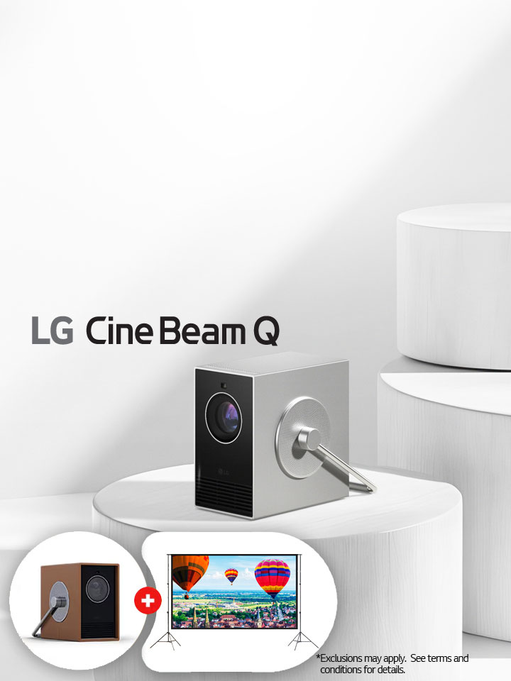 4K Projectors | CineBeam & Portable Projectors | LG CA