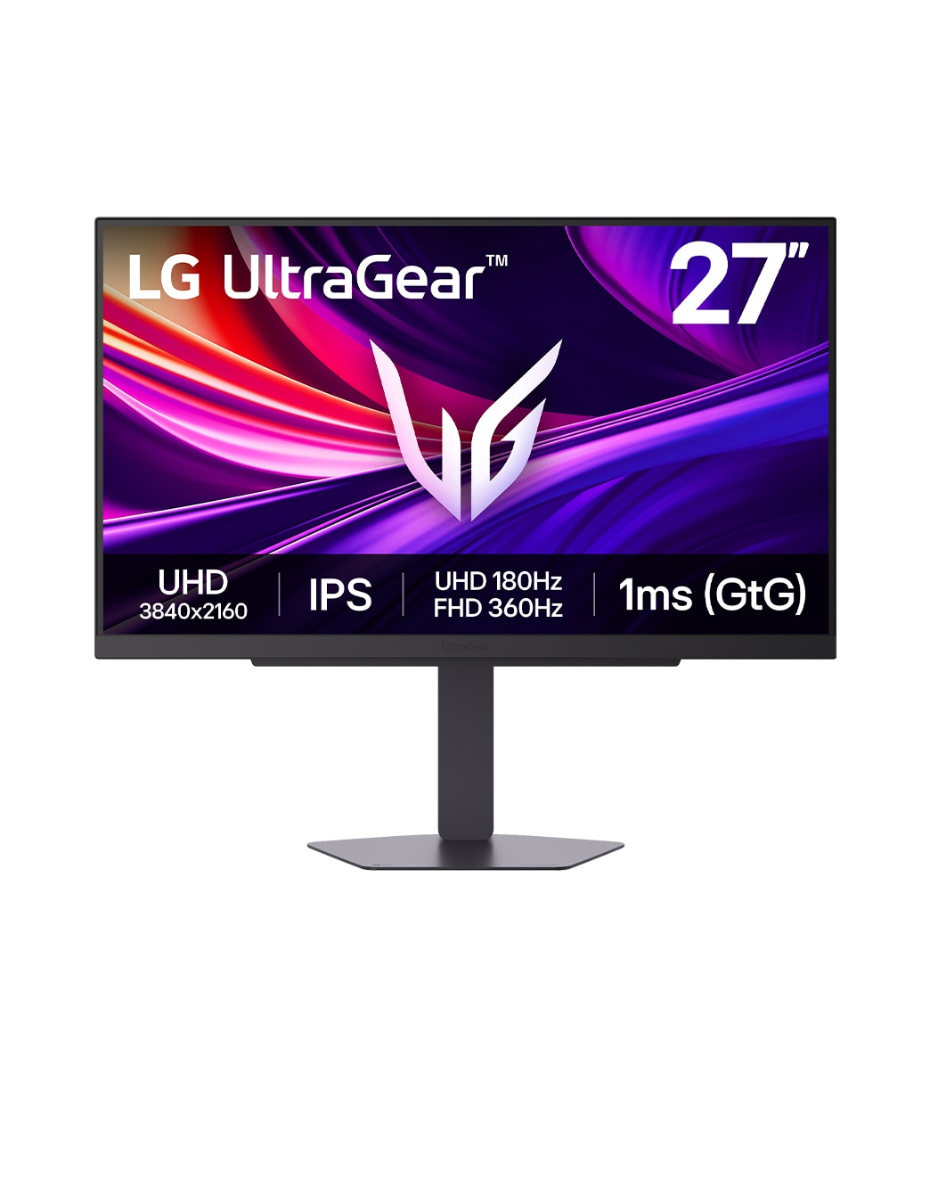 LG UltraGear™ 27 Inch 180Hz 4K UHD Gaming Monitor 27G810A with Dual ...