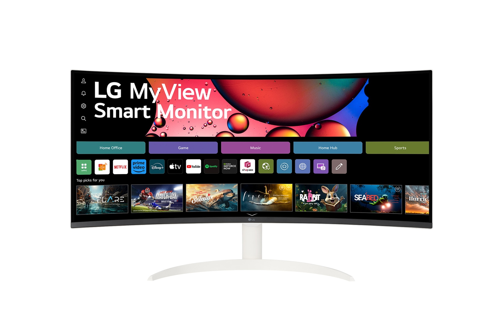 LG MyView Smart 34” 21:9 Curved WQHD (3440x1440) with webOS | LG CA