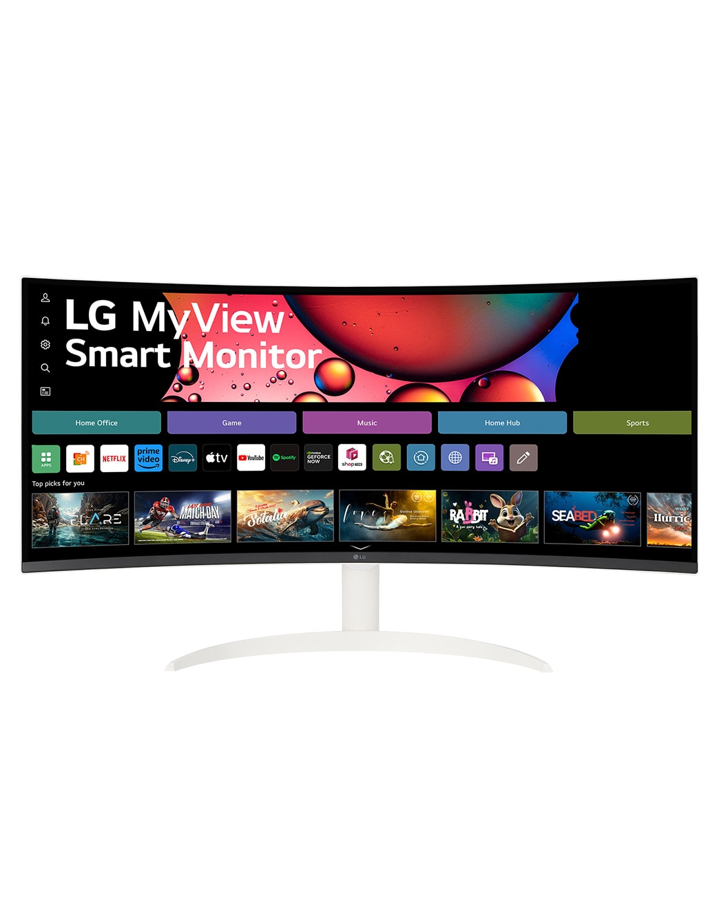 LG MyView Smart 34” 21:9 Curved WQHD (3440x1440) with webOS | LG CA
