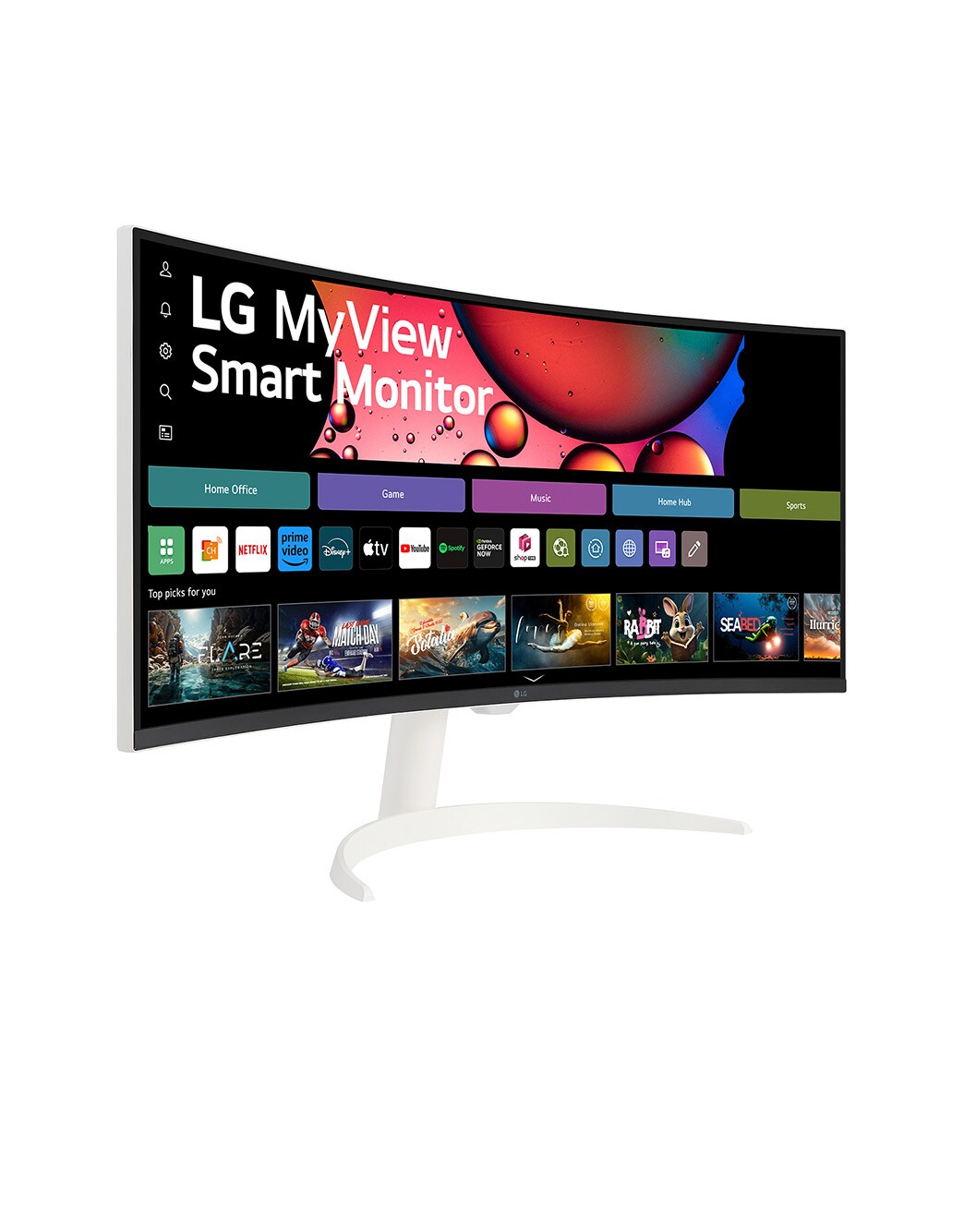 LG MyView Smart 34” 21:9 Curved WQHD (3440x1440) with webOS | LG CA