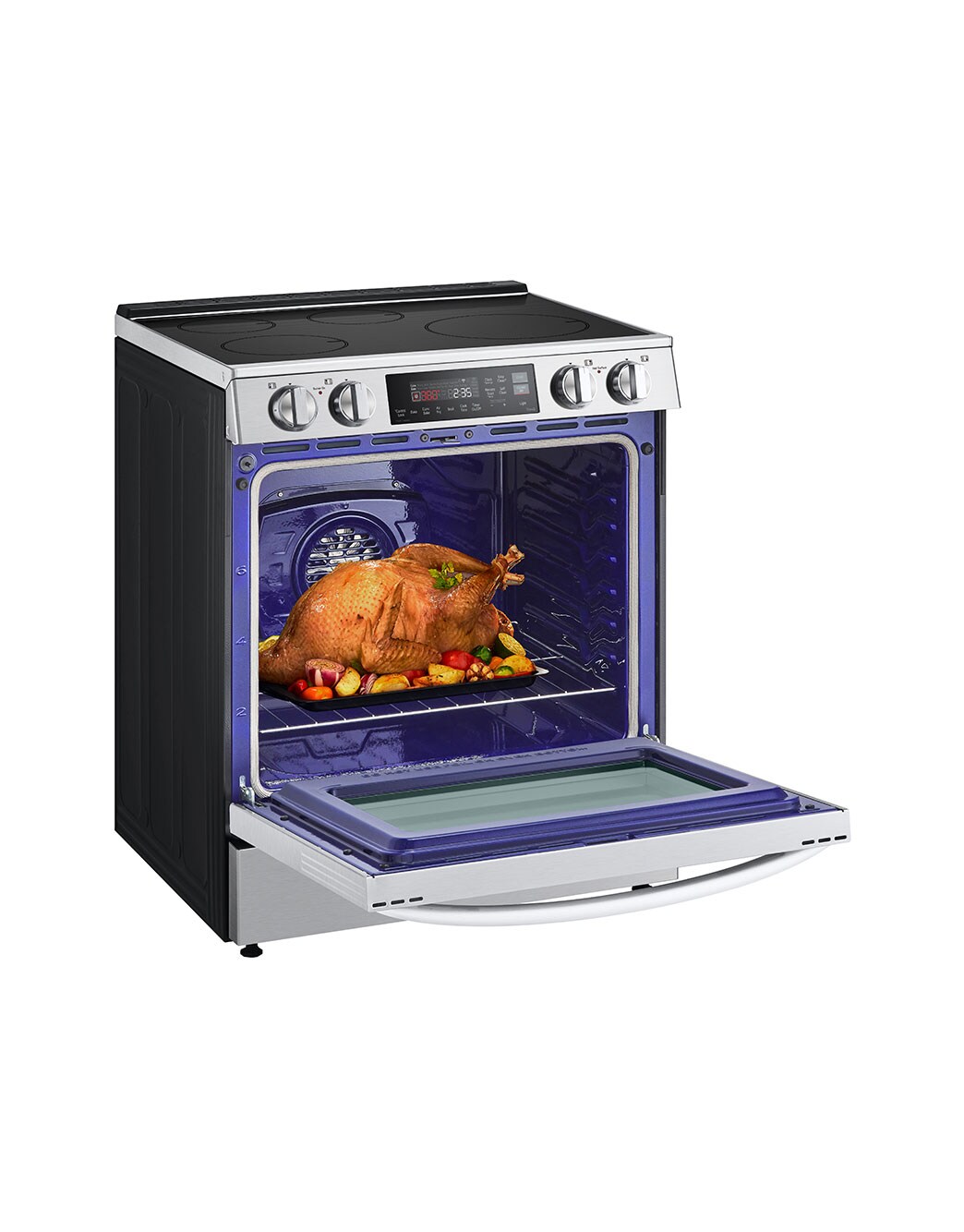 Cuisinière à induction encastrable intelligente de 6,3 pi³, ProBake ...