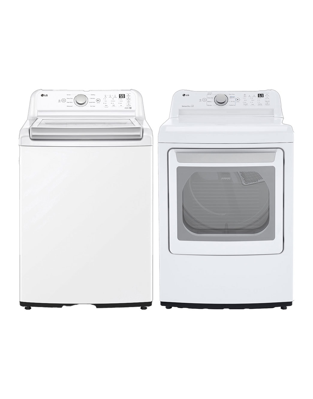 Ensemble laveuse-sécheuse de hyper grande capacité de 5,6pi3 et de 7 ...