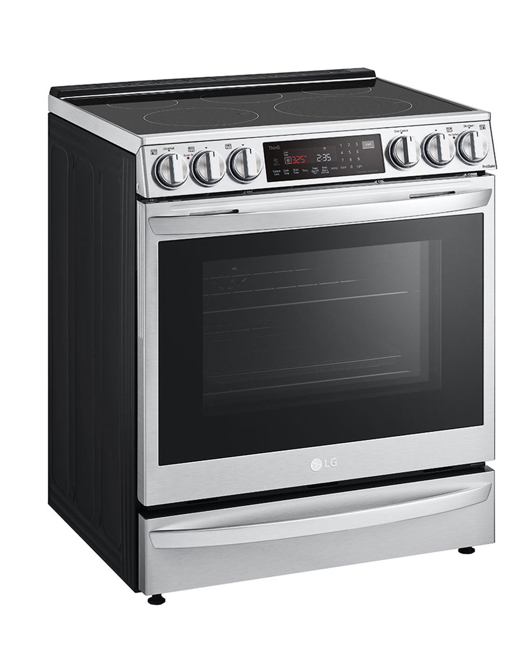 Four 6.3 pi³ Air Fry & InstaView-LSEL6337F | LG CA_FR