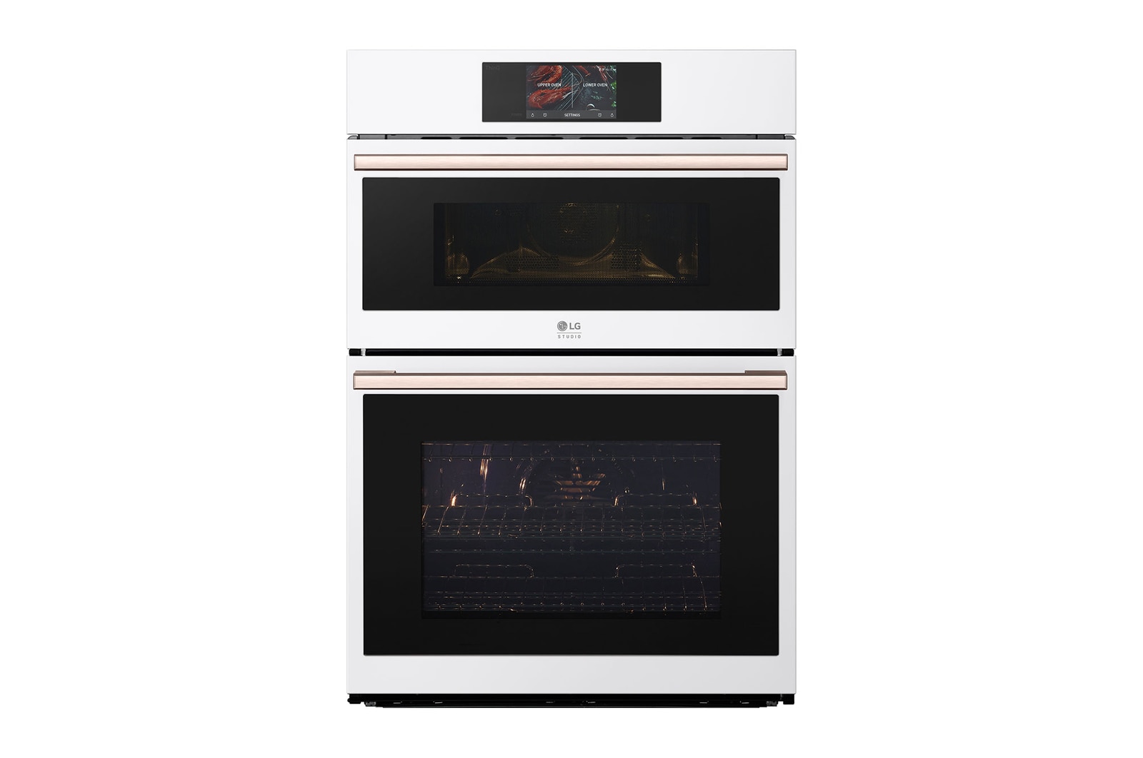 Four mural double combiné de 1,7/4,7 pi3 de LG STUDIO Essence White ...