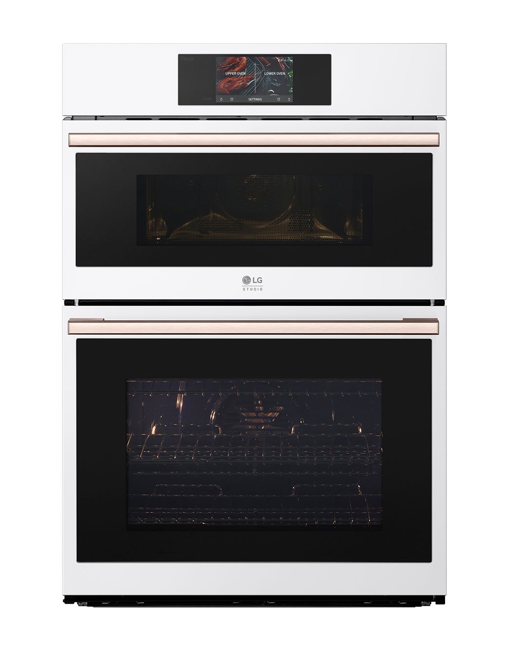 Four mural double combiné de 1,7/4,7 pi3 de LG STUDIO Essence White ...