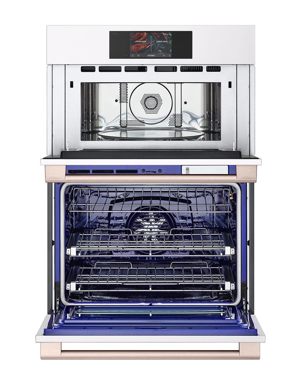 Four mural double combiné de 1,7/4,7 pi3 de LG STUDIO Essence White ...