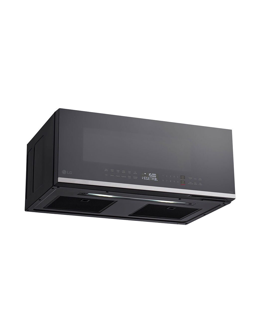 Four à micro-ondes intelligent et à profil bas avec hotte intégrée│MVEF1337F | LG CA_FR