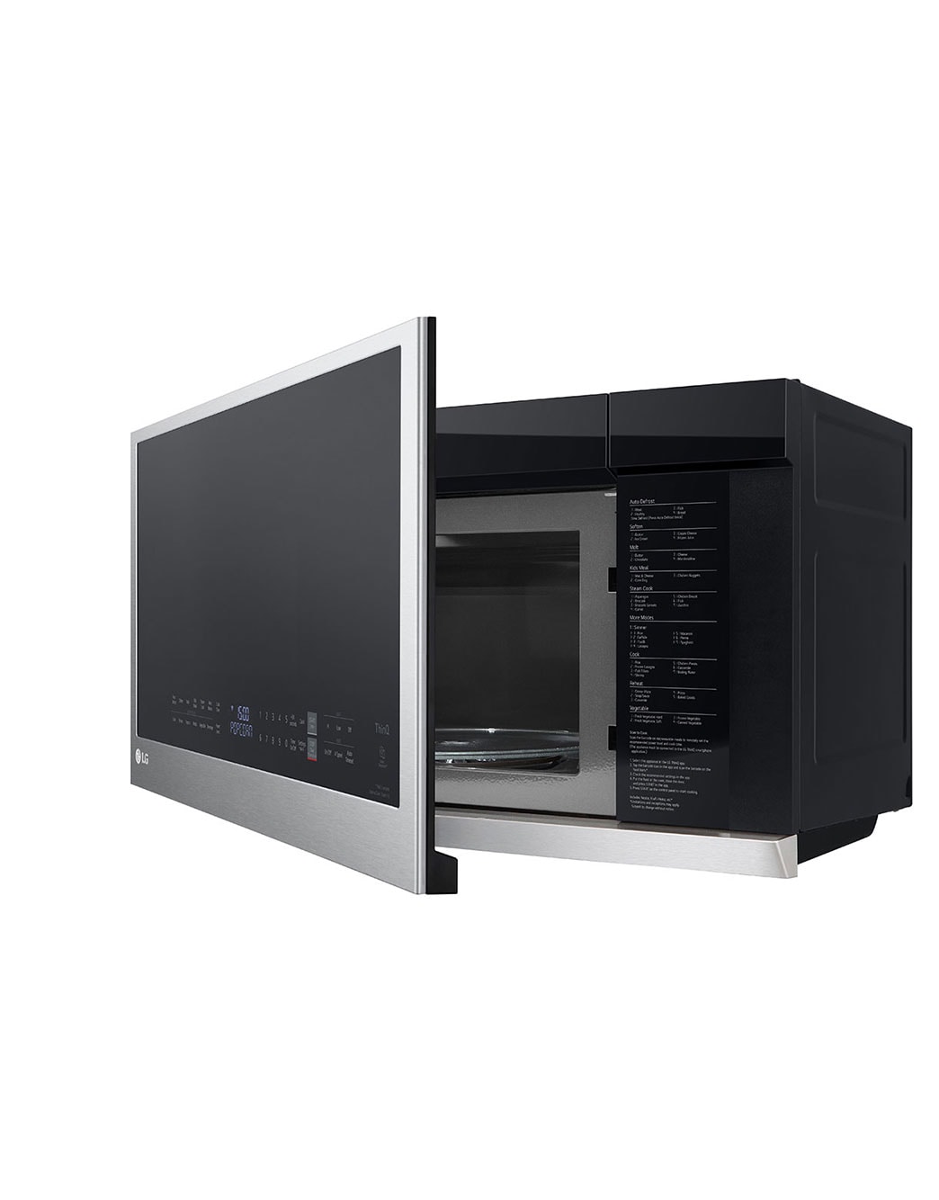 2.1 cu.ft Micro-Onde Hotte Intégrée-MVEL2137F | LG CA_FR