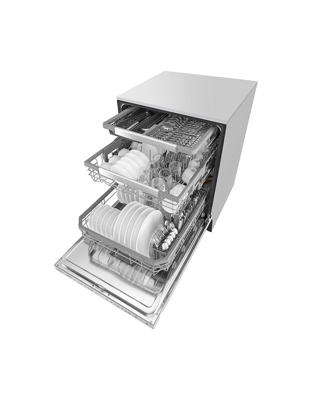 QuadWash® Lave-Vaisselle Frontal-LDP6797SS | LG CA_FR