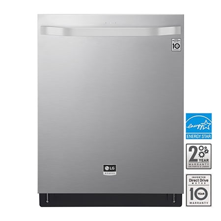 Lave-vaisselle LG STUDIO à vapeur et à commandes supérieures avec ...
