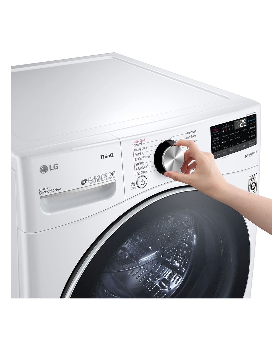 Laveuse à chargement frontal de 5,2 pi³ à hyper grande capacité dotée ...