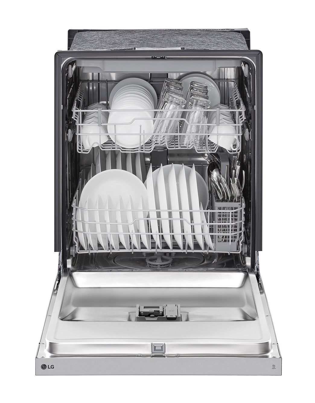 Lave-vaisselle à commande frontale avec 3e panier et technologie ...