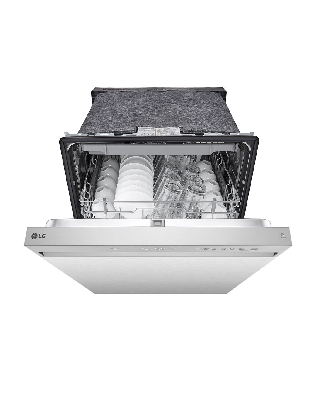 Lave-vaisselle à commande frontale avec 3e panier et technologie ...