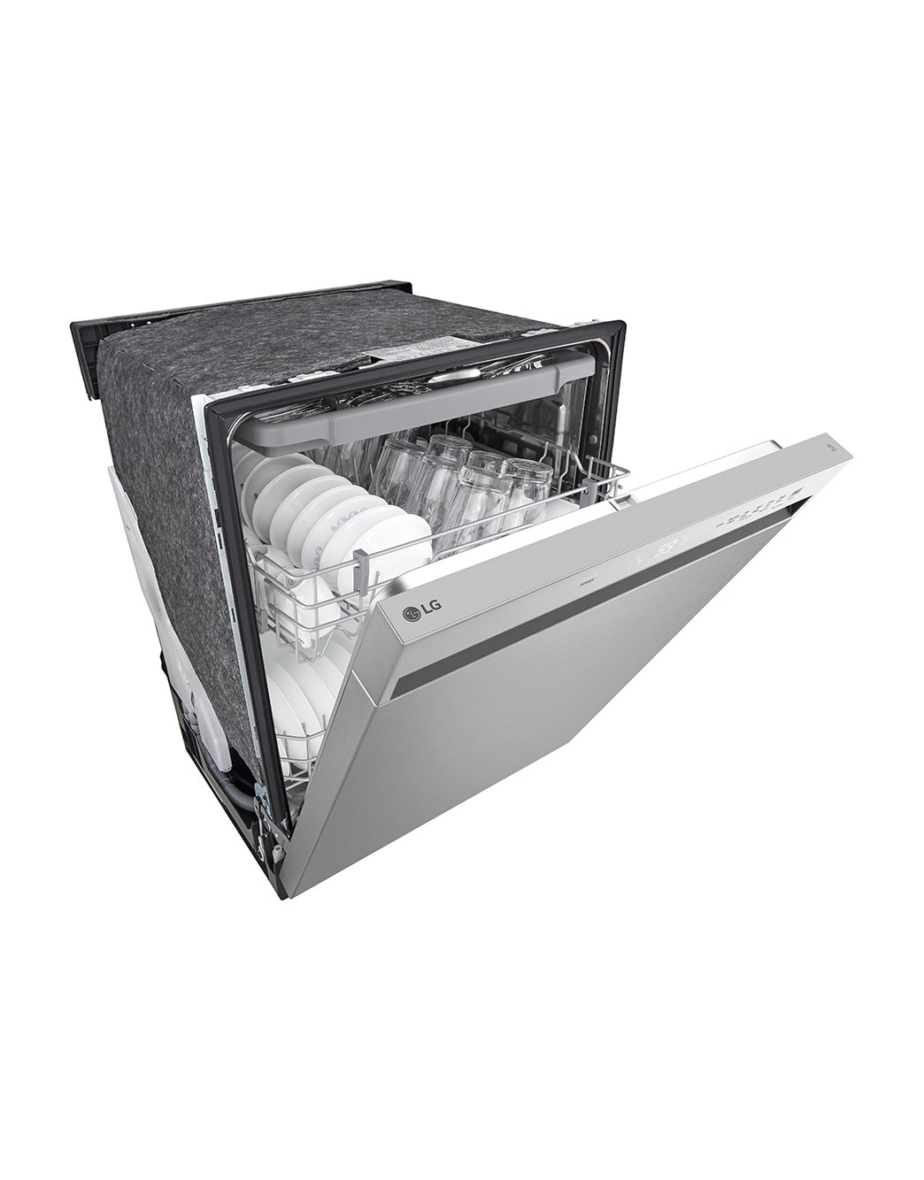 Lave-vaisselle à commande frontale avec 3e panier et technologie ...