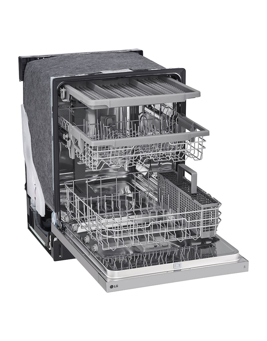 Lave-vaisselle à commande frontale avec 3e panier et technologie ...