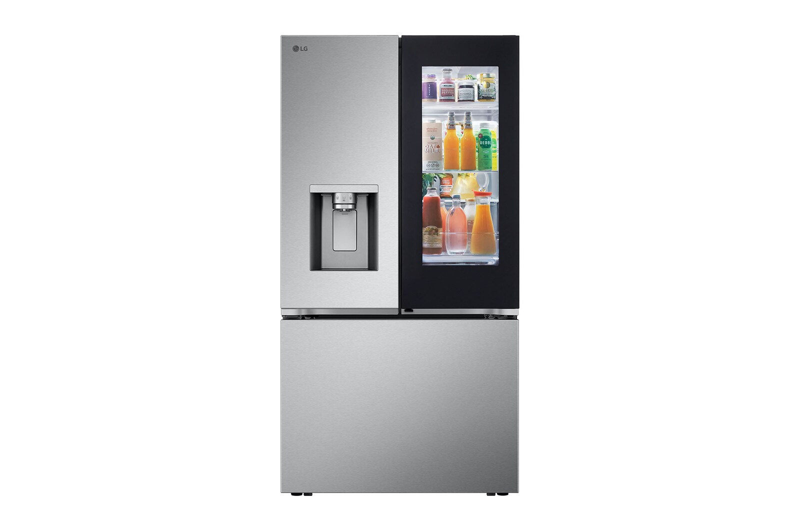 Frigo MAXᴹᶜ standard 36po 3 portes InstaViewᴹᴰ Porte dans la porteᴹᴰ ...