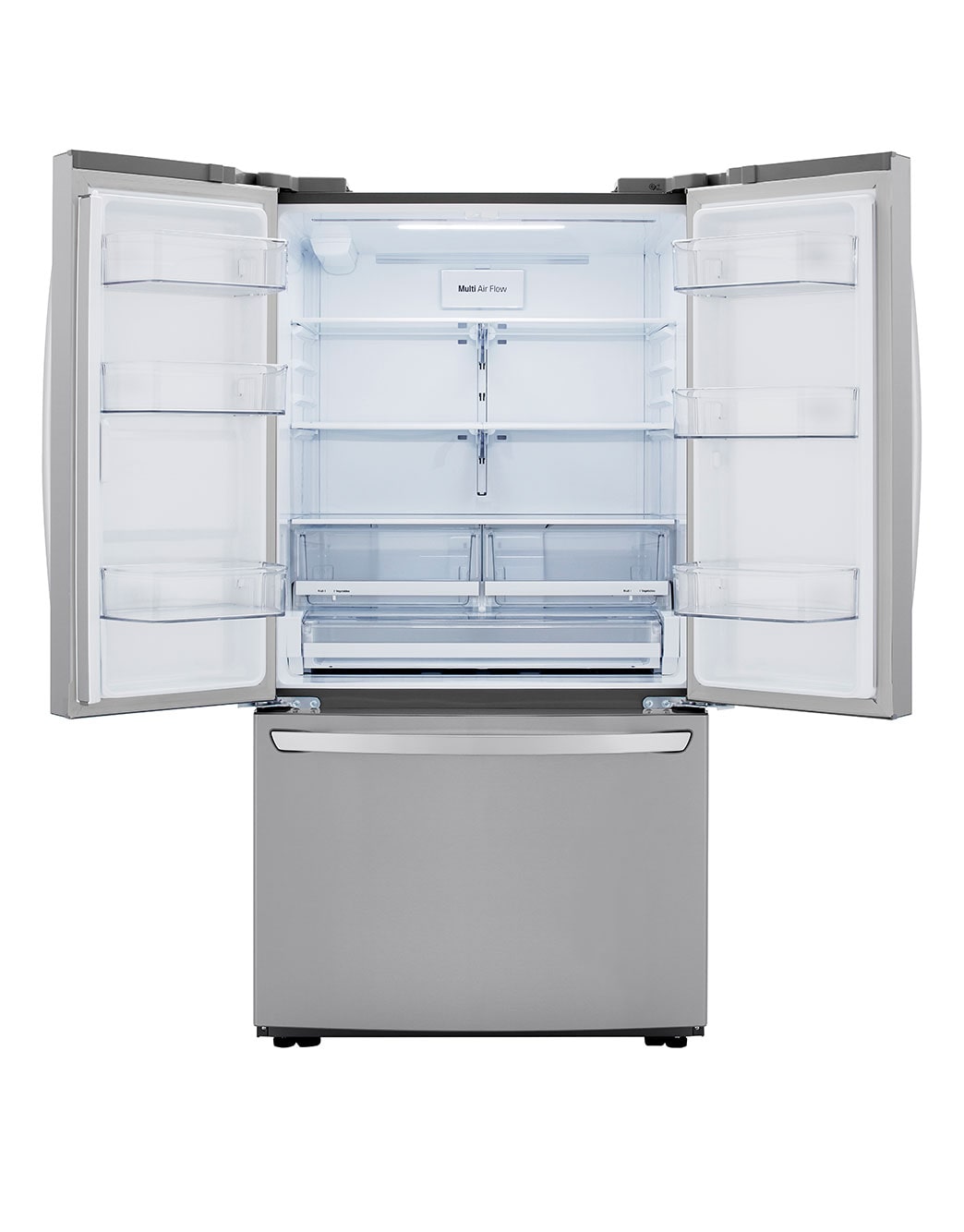 Réfrigérateur 3 portes à profondeur de comptoir de 23 pi³ - LRFCC23D6S ...