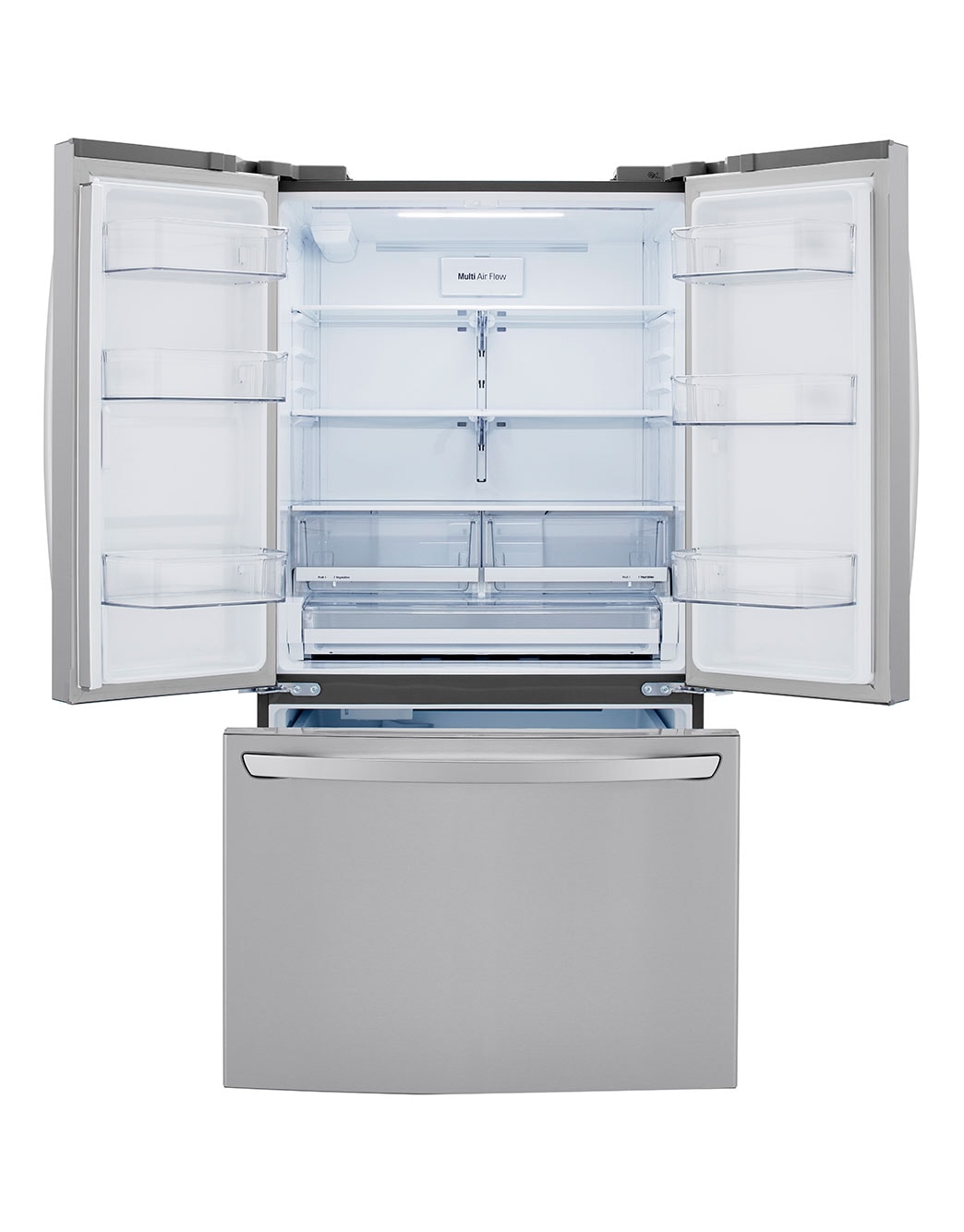 Réfrigérateur 3 portes à profondeur de comptoir de 23 pi³ - LRFCC23D6S ...