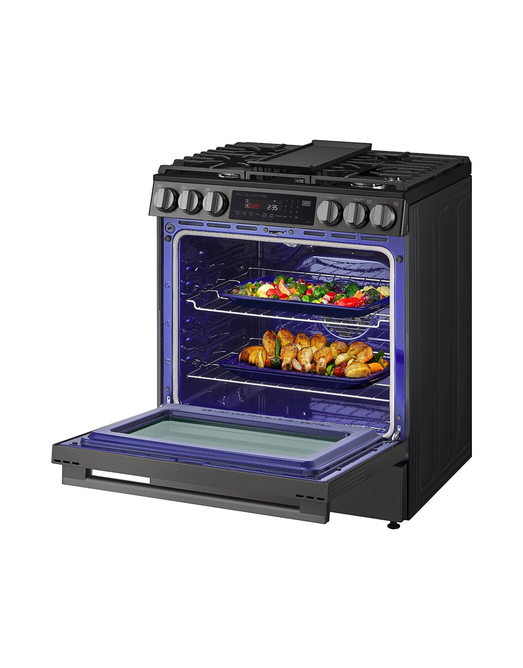 Cuisinière au gaz de 6,3 pi³ avec technologie ProBake ConvectionMD et ...